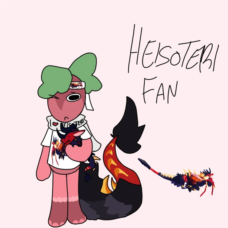 Skintober day 16: Heisoteri Fan sprout 😀.. | Fandom