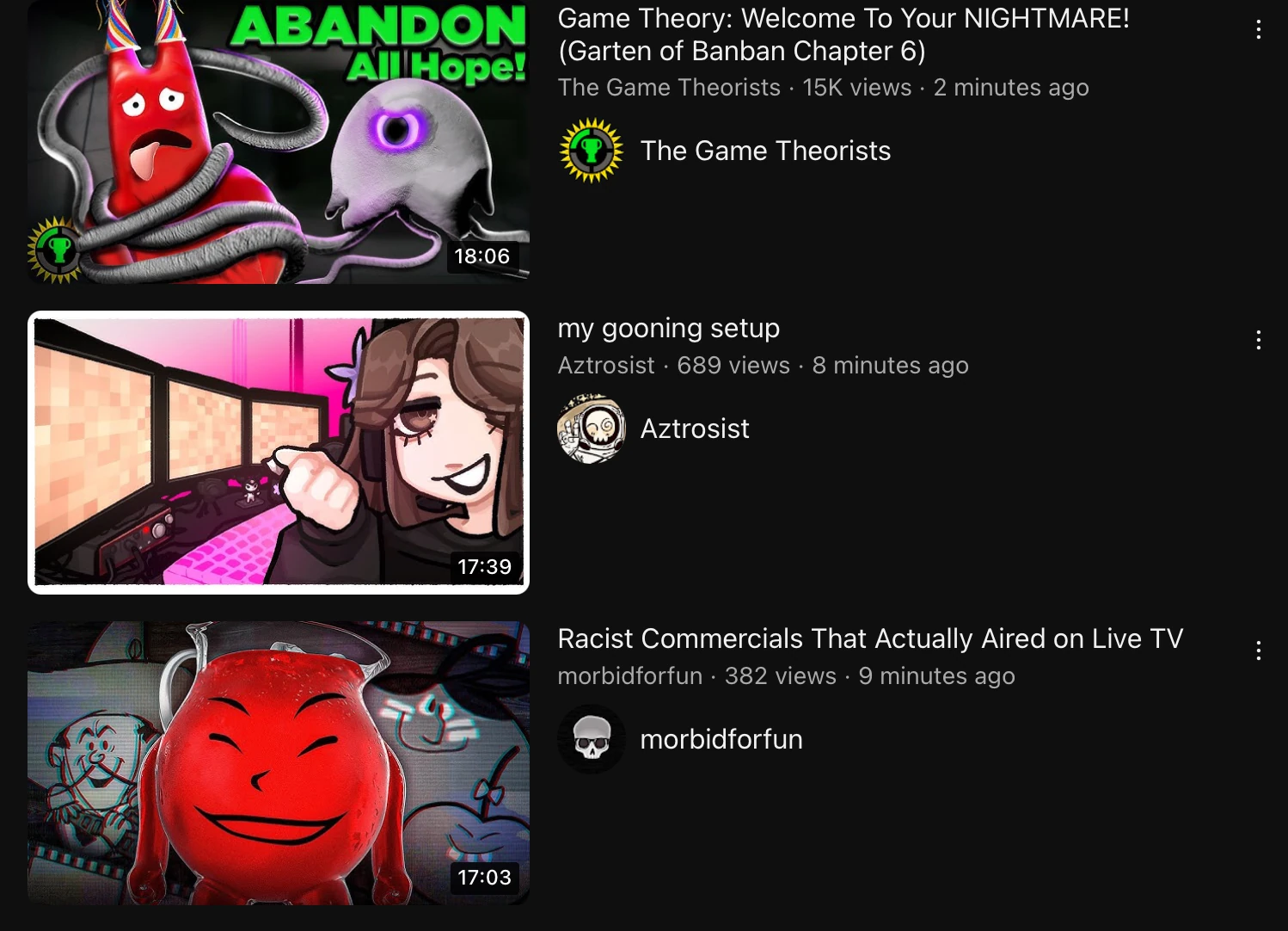 My subscriptions are something else | Fandom