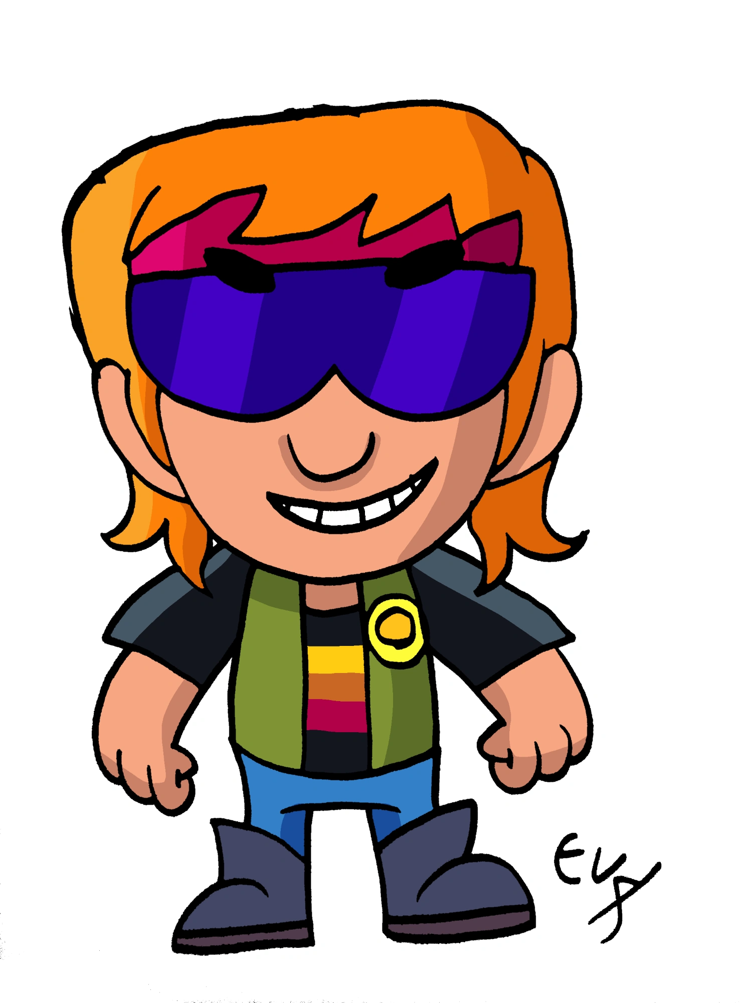 My drawing of Buster | Fandom