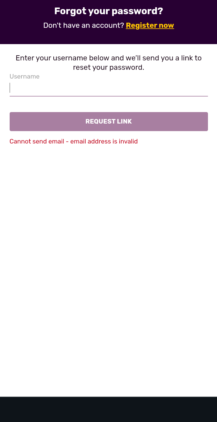 Password recovery problem | Fandom