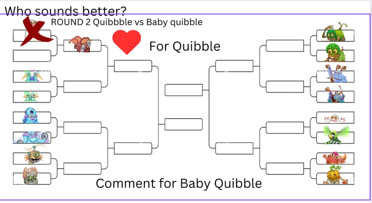 Who Sounds better? (Round 2 Quibble vs Baby quibble.) | Fandom