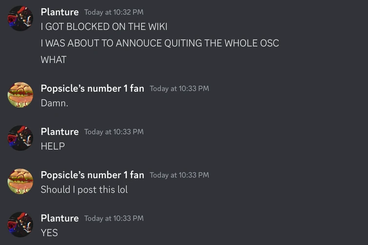 Planture got blocked indefinitely 💀 | Fandom