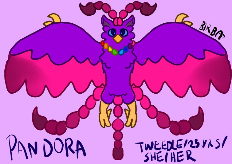 Reference sheet for Pandora! | Fandom