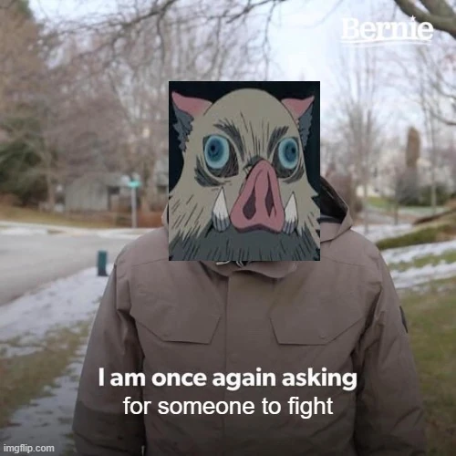 Inosuke and Giyu memes. Requested by many people. Also a doma meme for ...