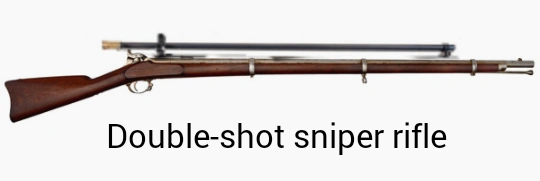 Primary idea: double-shot sniper rifle | Fandom