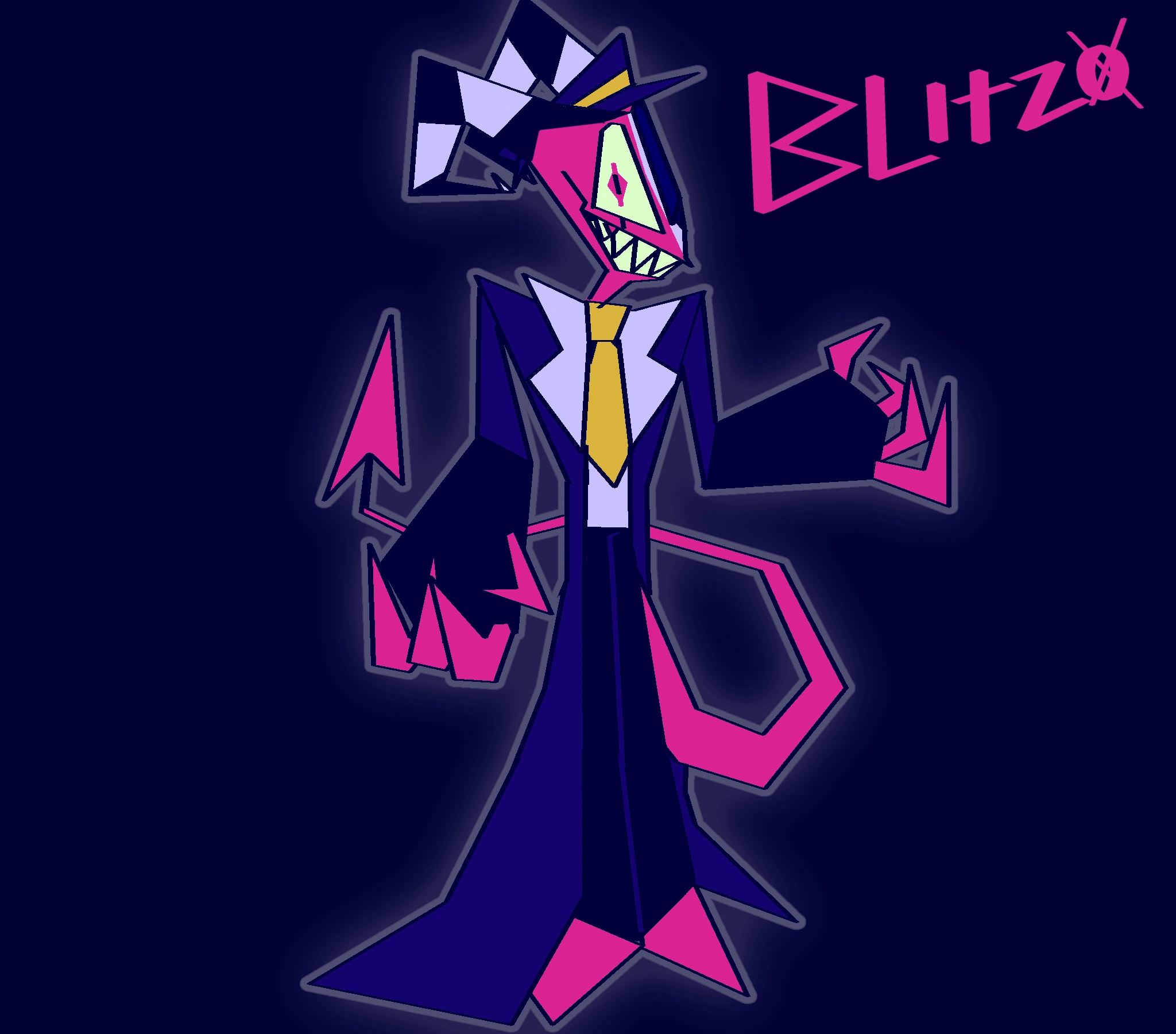 Blitzo redesign i made | Fandom