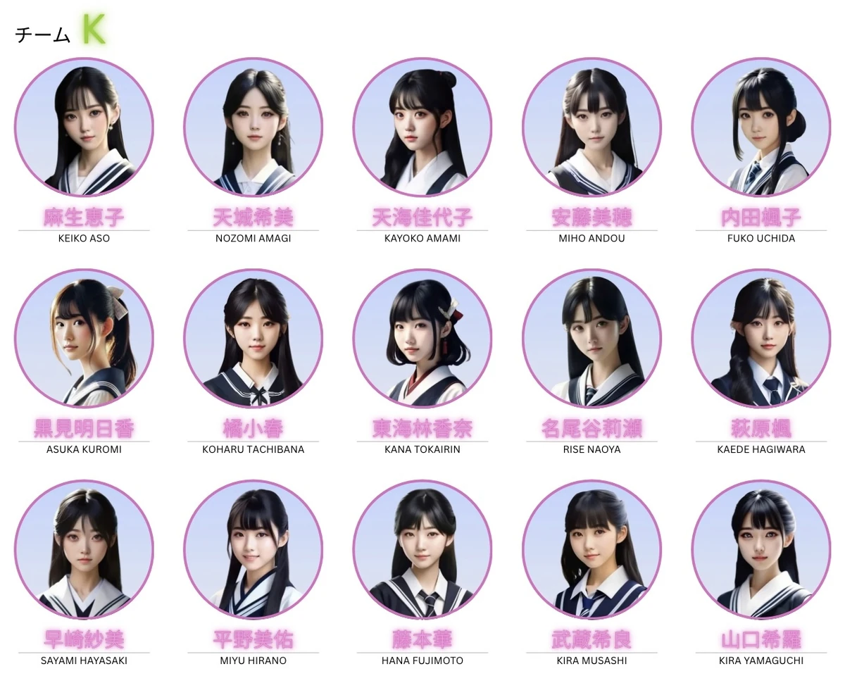 Team K | 48GROUP FANMADE Wiki | Fandom