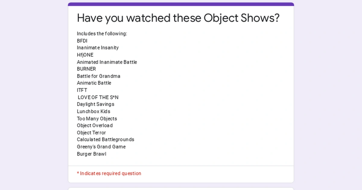 Have you guys watched these Object Shows? | Fandom