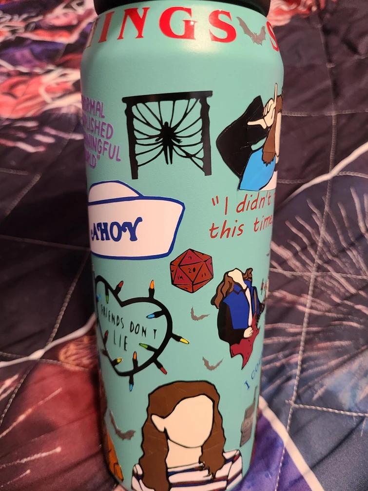 My Custom Made Stranger Things Bottle!! | Fandom
