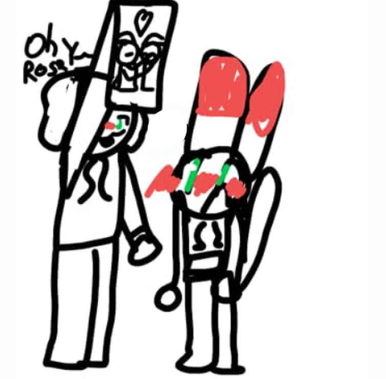 riggy x rosey 2 panel comic + the barbie and ken meme | Fandom