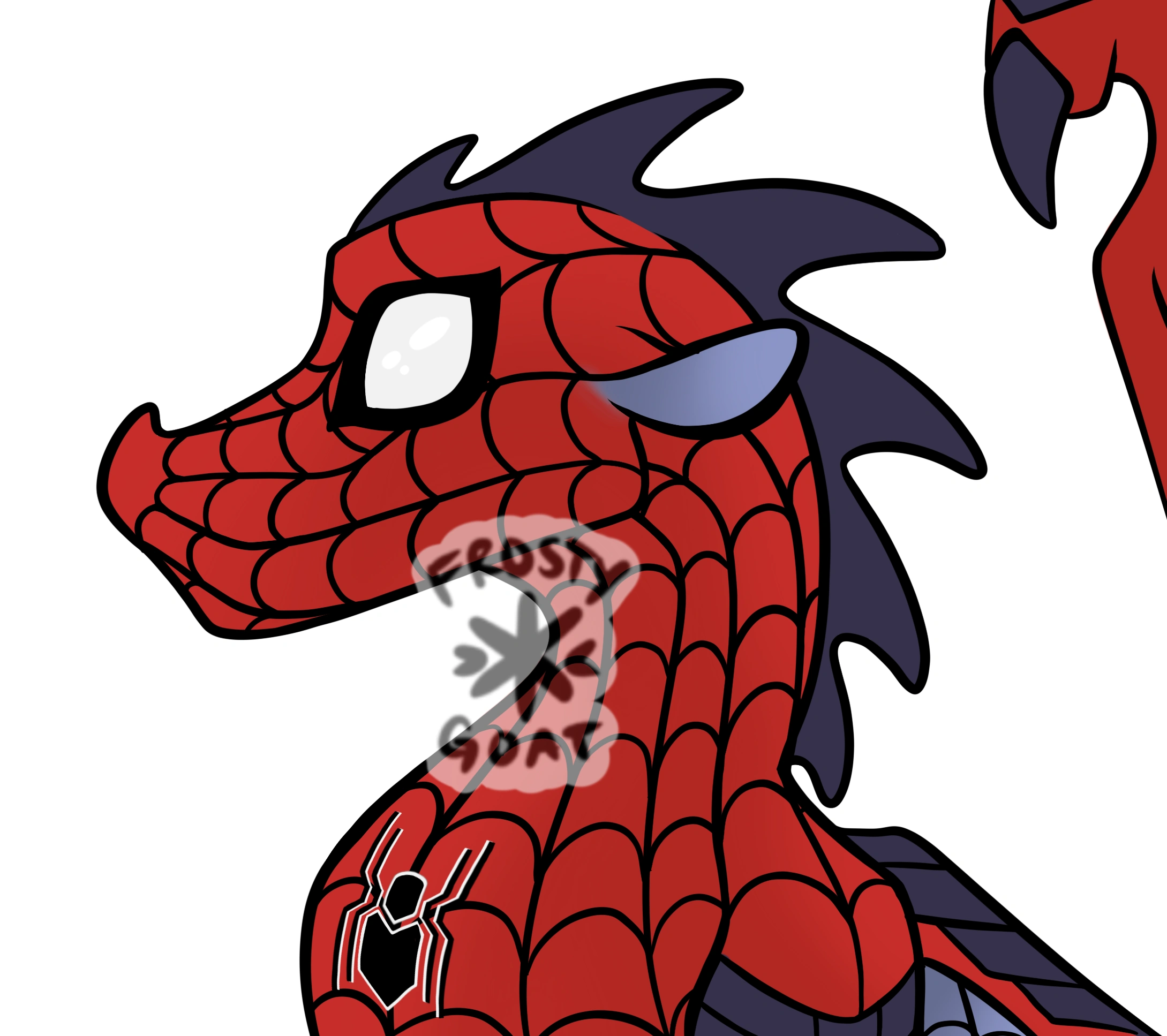 Spider-Man Dragon! (Off topic art) | Fandom