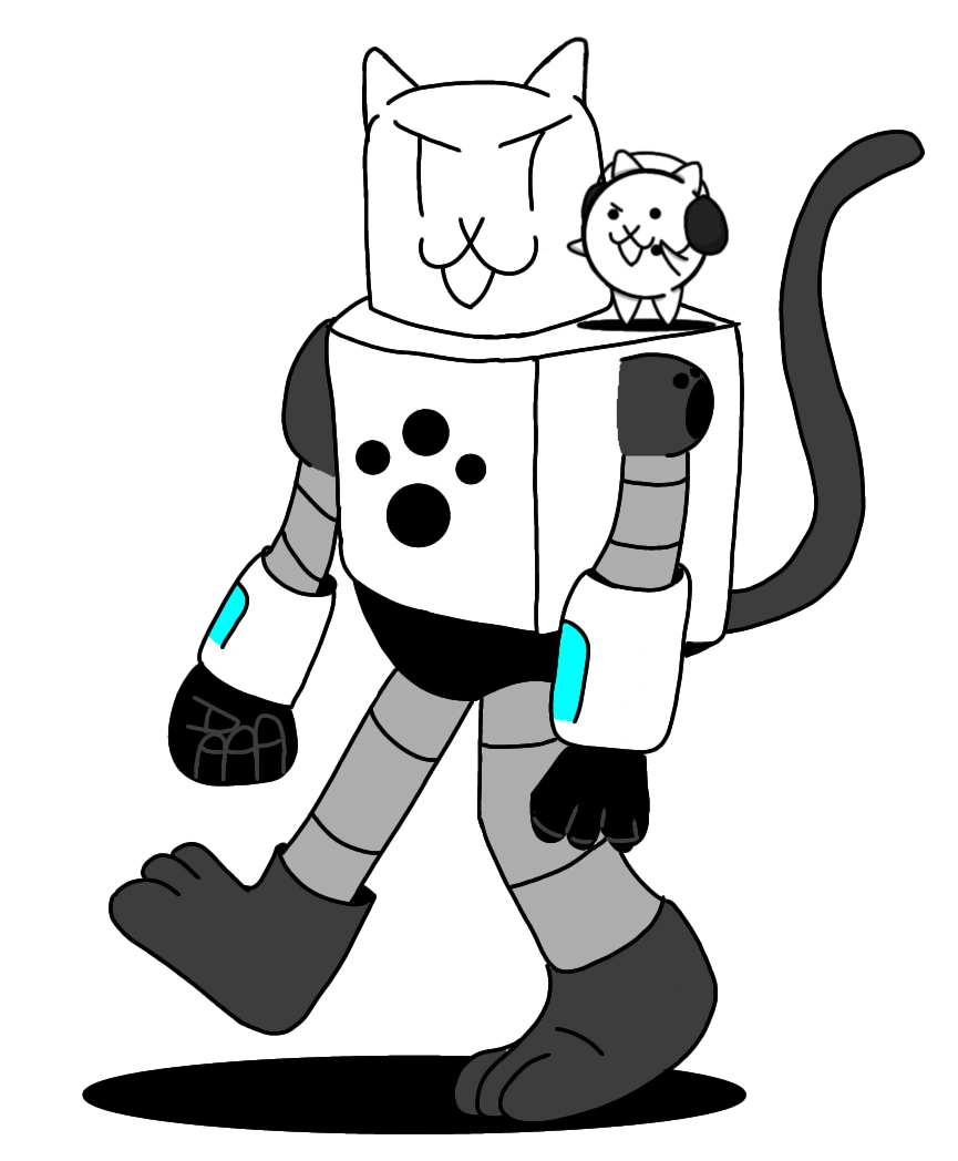 Cat General's True Form Concept Drawing: Mecha Cat General | Fandom