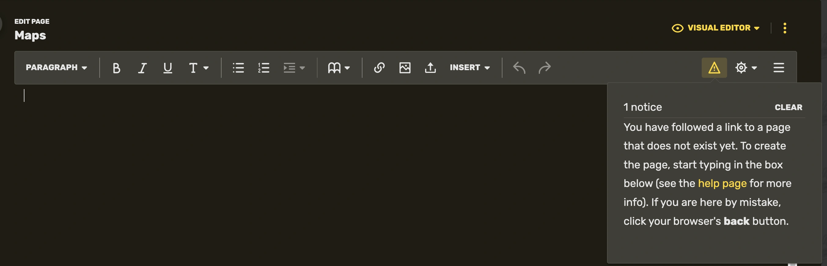 How To Edit The Notice In Editor Solved Fandom