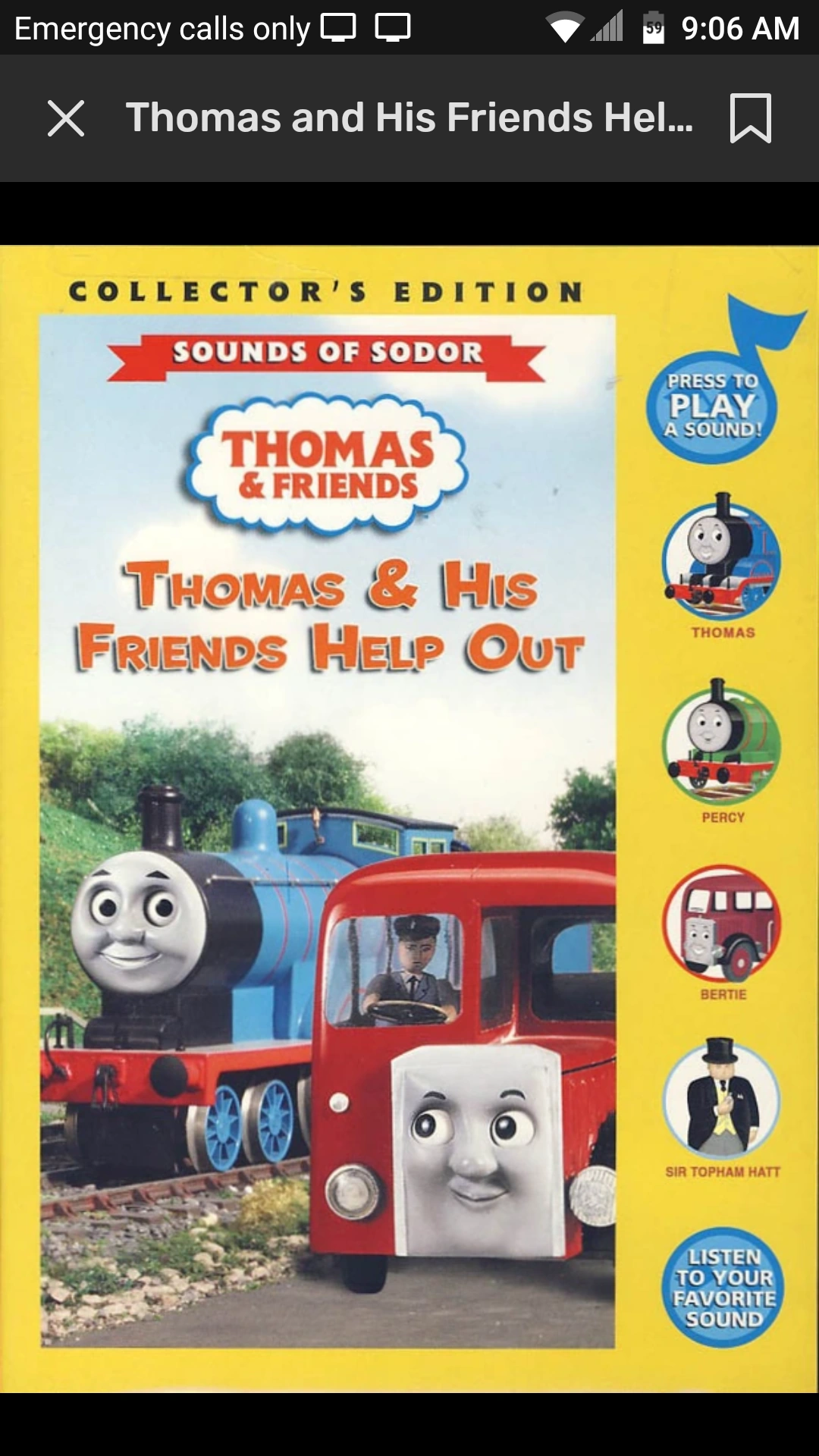 Edward with Thomas' face: The Model Series Edition | Fandom