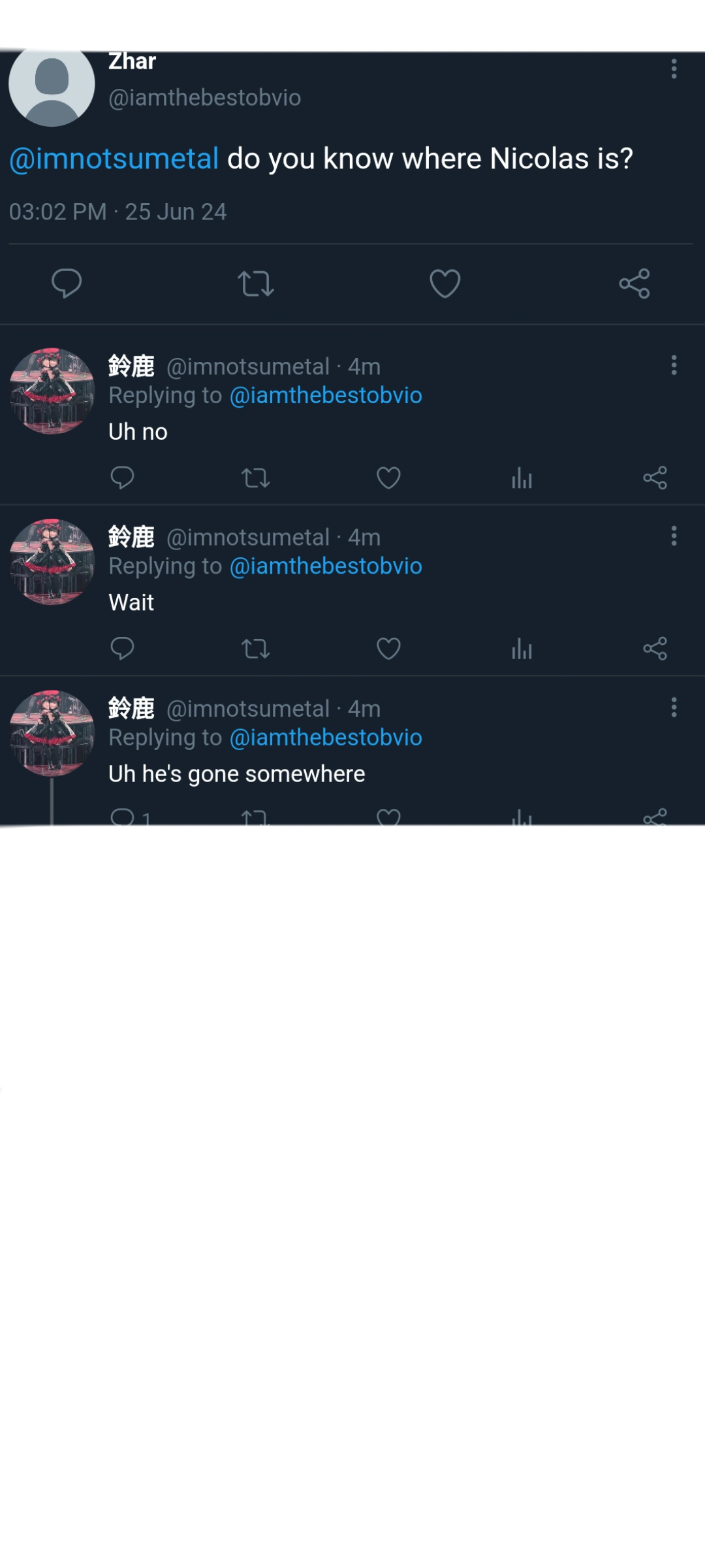 TwiNote but too much replies | Fandom