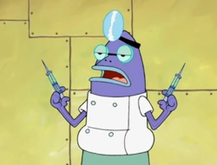 Why did the doctor pinch SpongeBob in Demolition Doofus? He wasn’t even ...