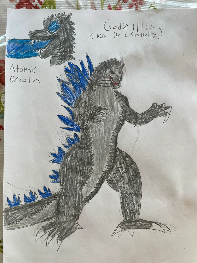 How I would design Godzilla. | Fandom