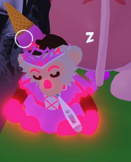 Unclear photo of the neon princess capuchin (disclaimer:not mines) | Fandom