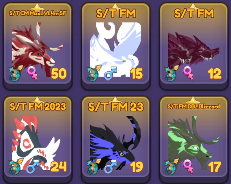 trading/selling dragons⭐Also looking for old dates! | Fandom