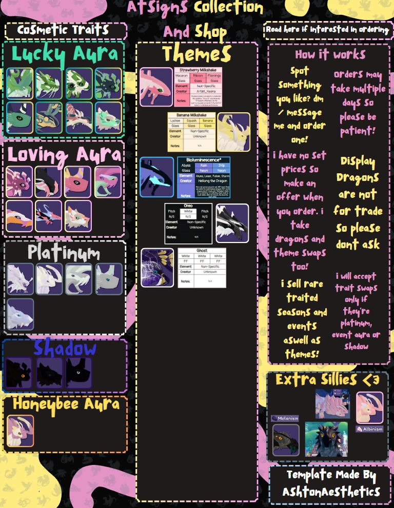 Cosmetic trait + Theme seasons / events shop! | Fandom