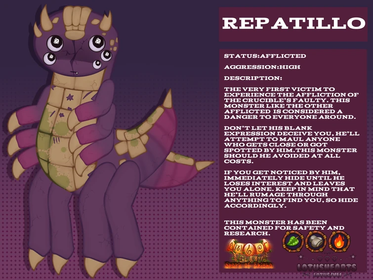 Amber Island Spark of Enigma AU:The First Victim (Repatillo) | Fandom