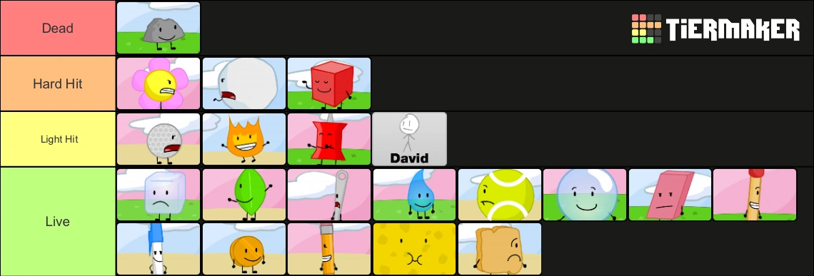 BFDI: Live or Hit | Fandom