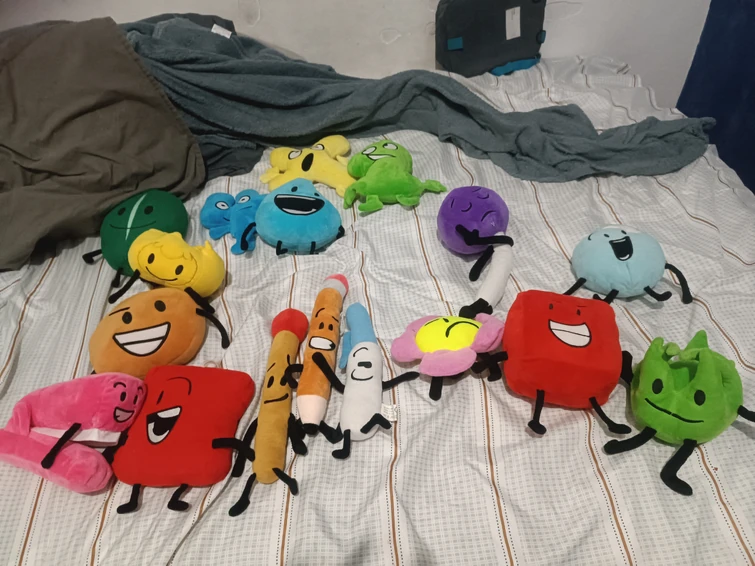 My bootleg BFDI Plush collection | Fandom