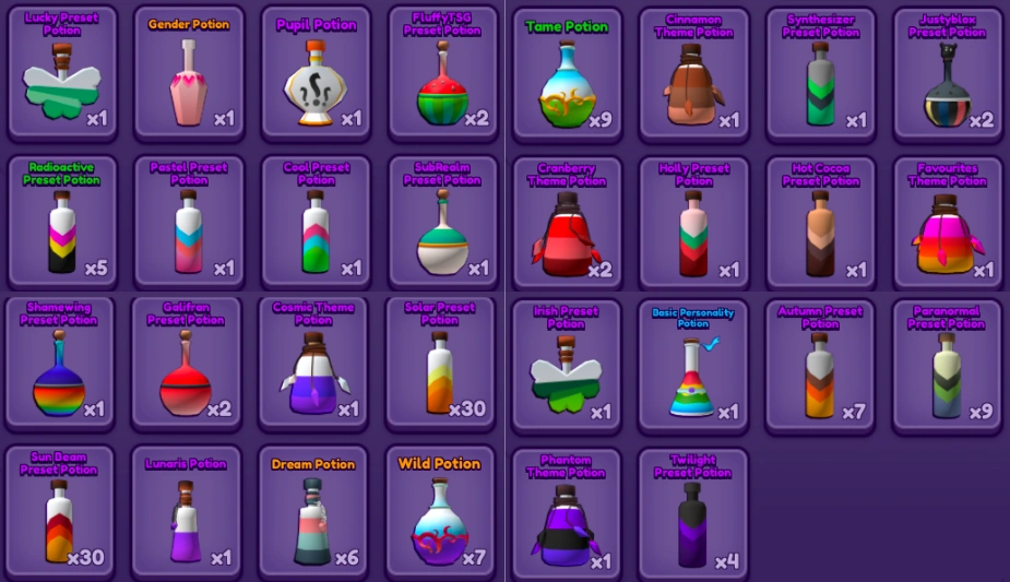 LF: Empy Potions and Color Shuffles | Fandom