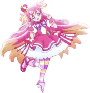 Cure wonderful’s transformation pose in no background | Fandom