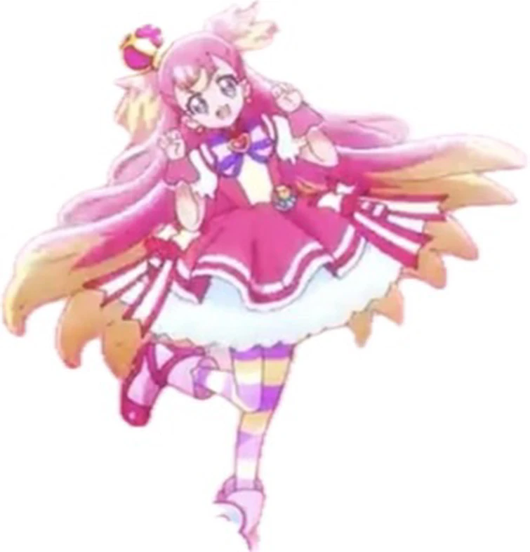 Cure wonderful’s transformation pose in no background | Fandom