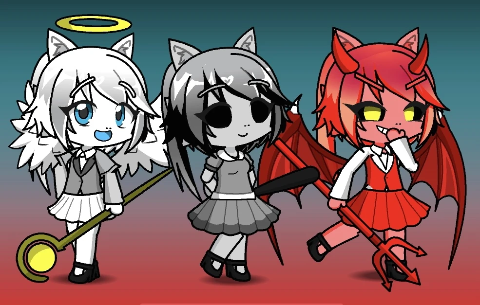 Angel, Memory, and Devil in Gacha Life 2 | Fandom