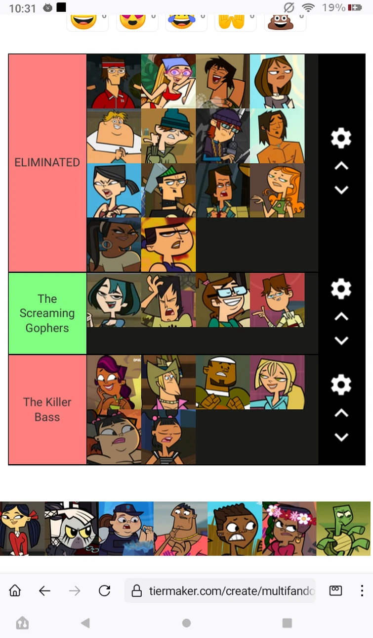 TDI but the order of elimination is the order in which skins I bought ...