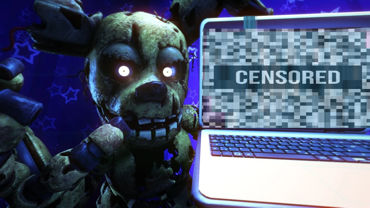 Springtrap goes through Foxy's search history. | Fandom
