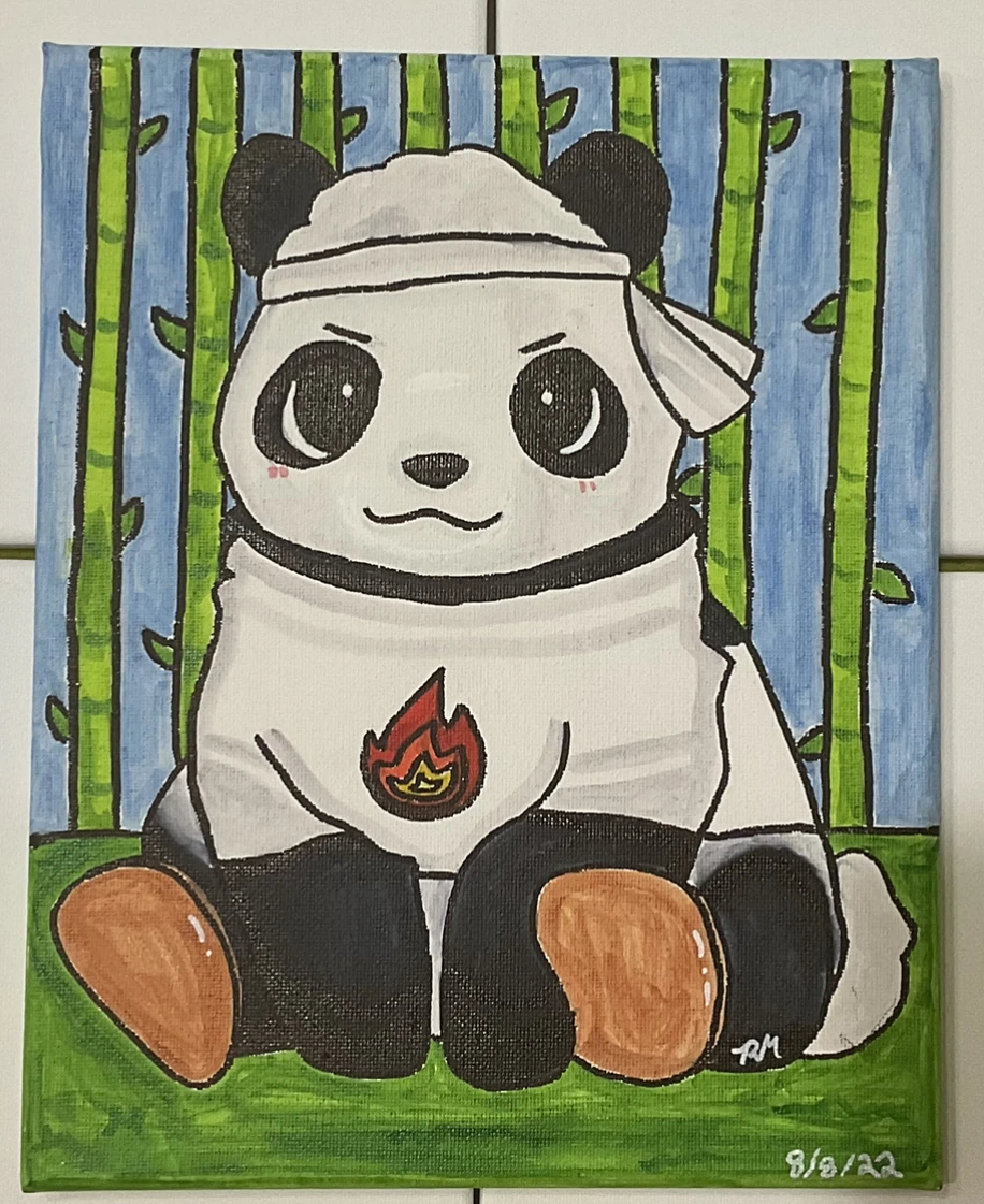 Painting dsmp members as animals - sapnap + panda | Fandom
