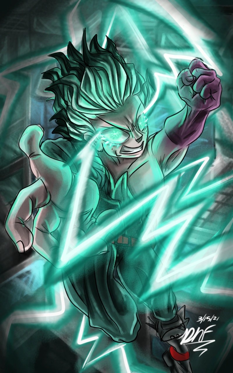 Deku One Million Percent Art | Fandom