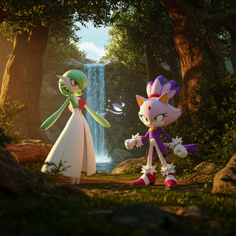 Cosmo meets Blaze for the first time | Fandom