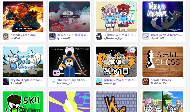 scratch, give me GOOD RECOMENDATIONS | Fandom