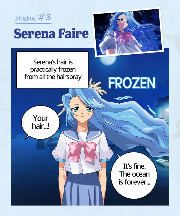 BTS Scene #3 - Serena Faire | Fandom