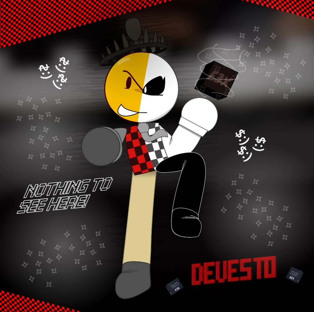 there truly is nothing to see here man. nothing to see here. (DEVESTO FANART) | Fandom