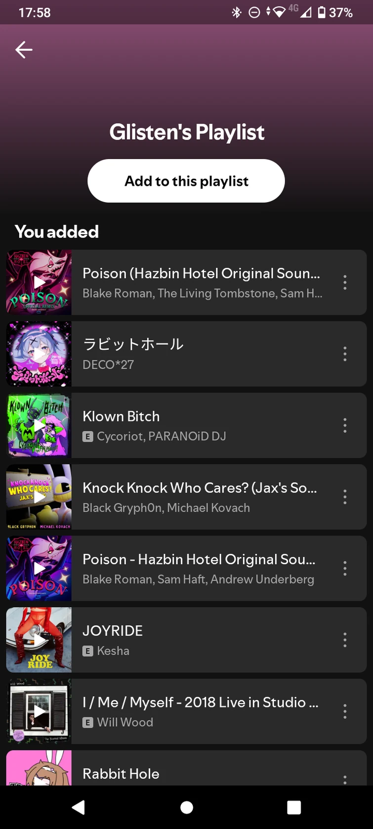 Chat, do we approve of this playlist | Fandom