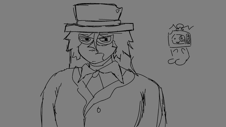 little evil rei and xenos drawing | Fandom