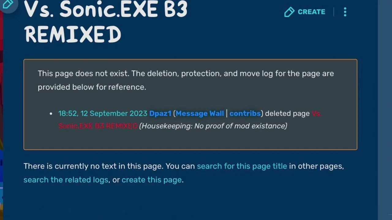 Sonic-R Maul just ranted on Vs. Sonic.EXE B3 REMIXED’s deletion, he ...