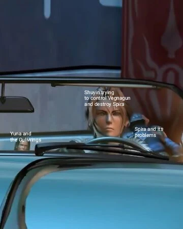 I'm near the end of FFX-2, so here's a meme to explain the story | Fandom