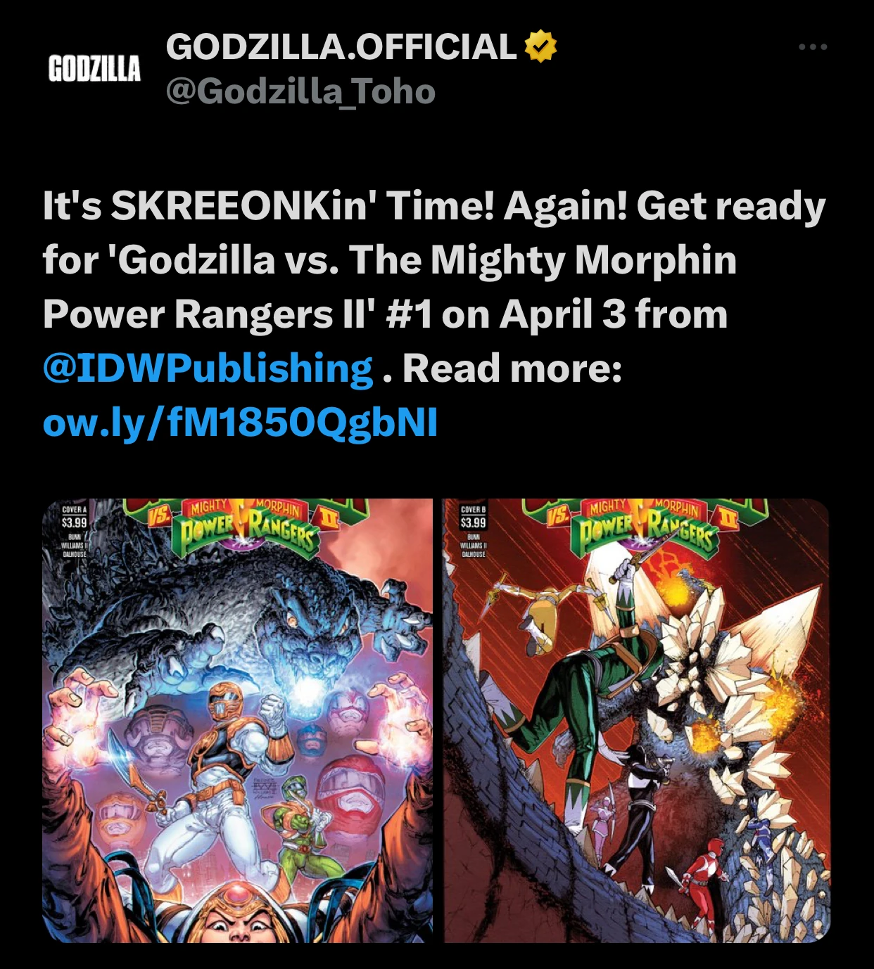 Godzilla vs Power Rangers 2! | Fandom