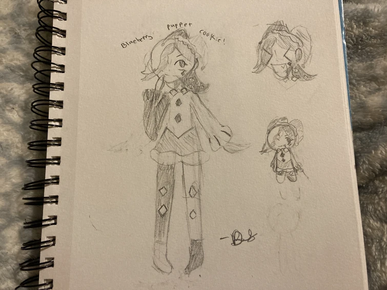 Blue berry puppet cookie! | Fandom