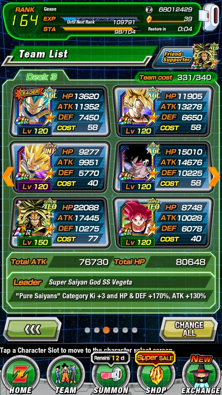 Didn't get any Any of the SS4'S but I got basically every other ...