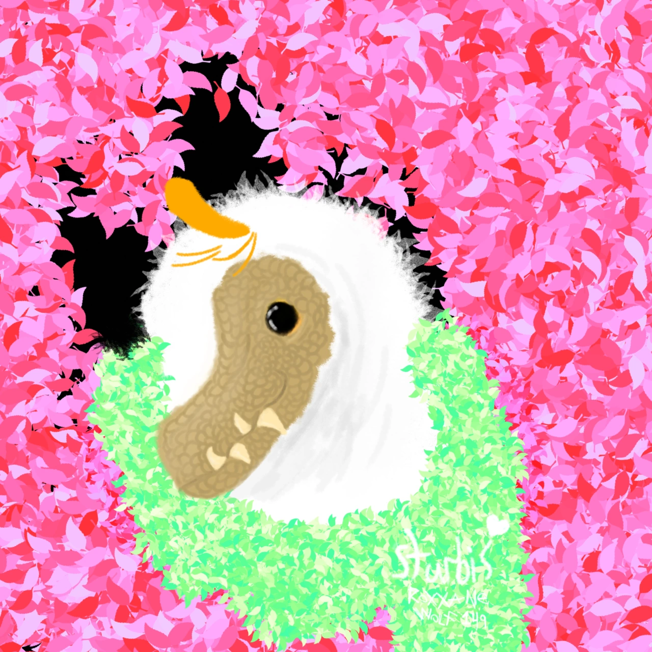 1 LAYER, NO SKETCH,NO LINE ART IM DYING MY HAND WHMNBND