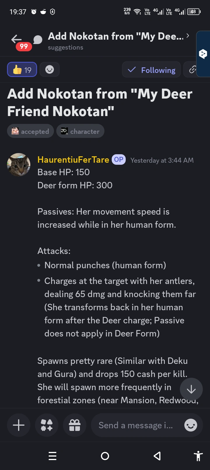 They'll be adding Nokotan from My Deer Friend Nokotan soon | Fandom