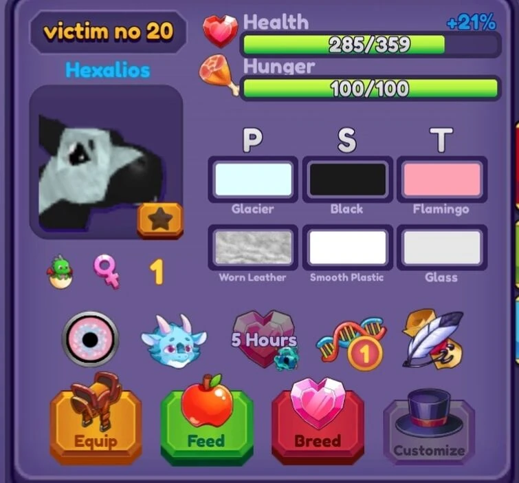 Breeding hexes till I get ptp one (day 27) | Fandom