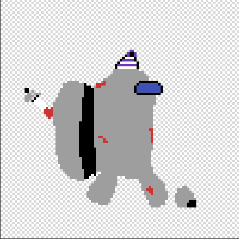 New grey imposter pixel art! | Fandom